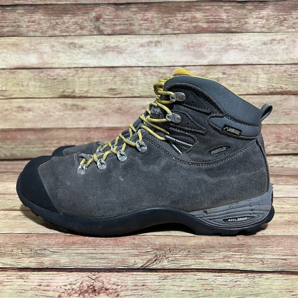 Asolo | Shoes | Asolo Grey Suede Triumph Lace Up Boots | Poshmark